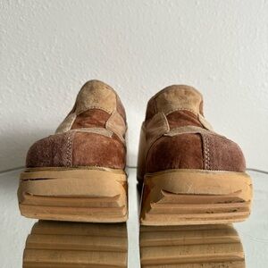 Soda | Shoes | Soda Vintage Y2k Brown Suede Leather Patchwork Chunky ...